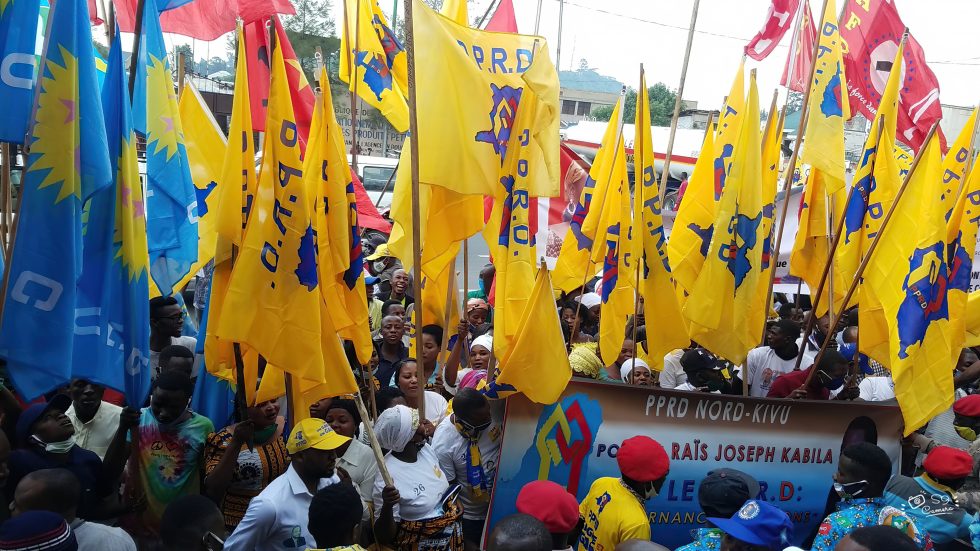 THE FRONT COMMUN POUR LE CONGO MOBILISATION OF ITS SUPPORTER - Joram Jojo